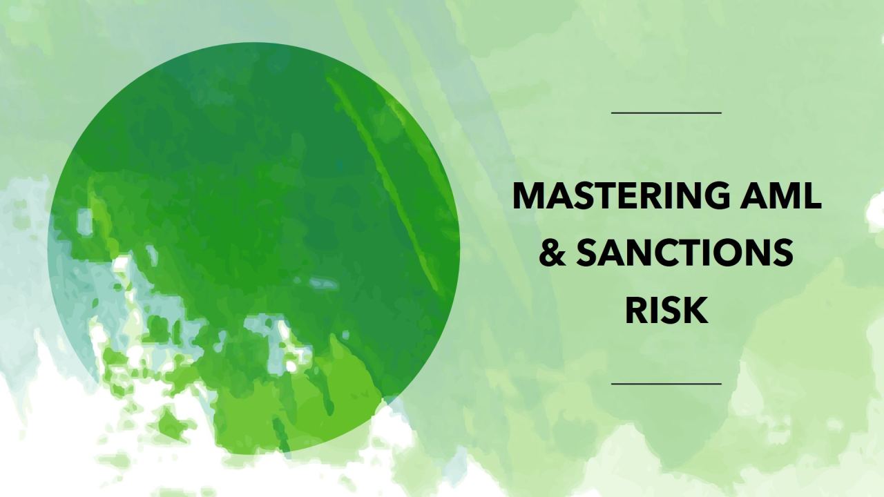 Mastering AML & Sanctions risk - RiskRator